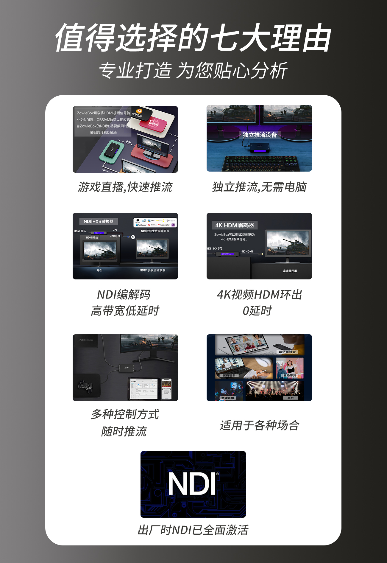 【NDI硬件推荐】Zowietek 泽纬特 编码器 NDI编解码 4K超高清 HDMI环出 PoE H.265直播推流 - NDI新闻 - NDI Tools官网 - NDI Tools 中文 ...