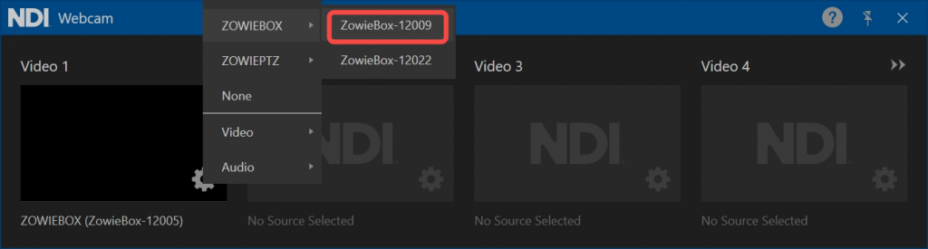 如何在OBS中获取ZowieBox的编码信号？ - NDI教程 - NDI Tools官网 - NDI Tools 中文版本下载 NDI软件中国官网